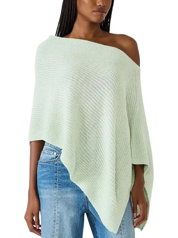Steve Madden Channing Poncho - Bay Green