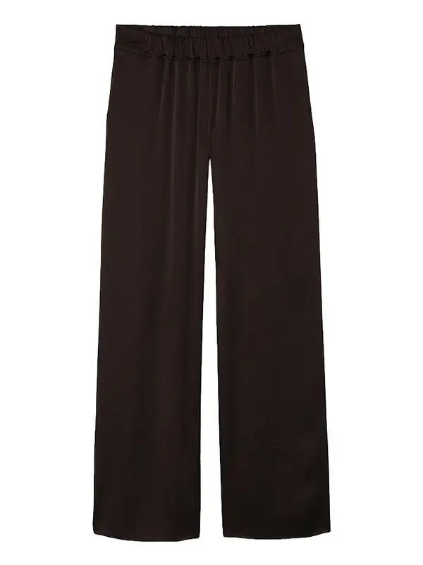 LIBEROWE Palazzo Pants - Brown
