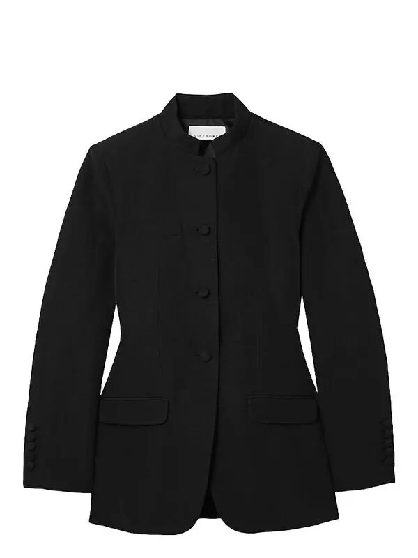 LIBEROWE Alef Stand Collar Jacket - Black