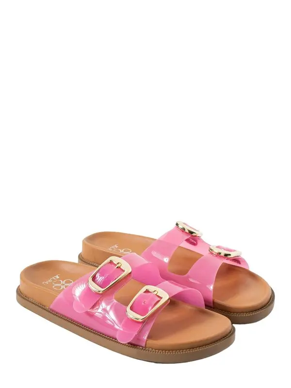 JELAVU Jelly Slide Sandal - Pink