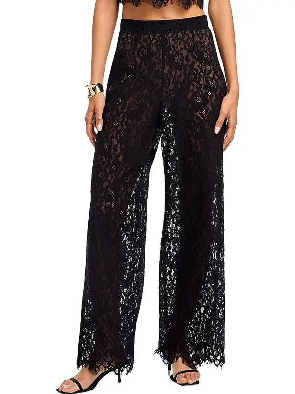 AFRM Pamela Lace Pants - Noir