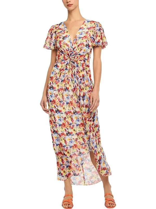 Cinq À Sept Wildflower Bunch Gale Dress - Gardenia Multi