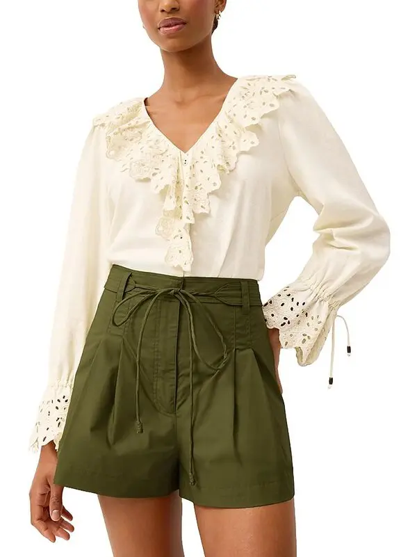 MARIE OLIVER Eden Blouse - Ivory