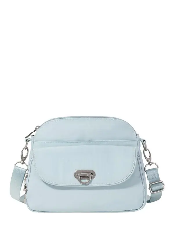 BAGGALLINI Coastal Flip Lock Crossbody Bag - Pool