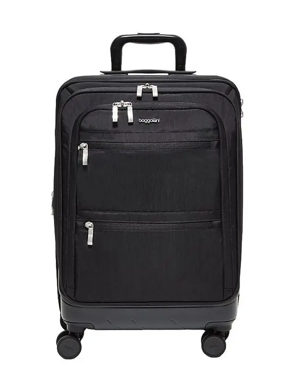 BAGGALLINI Set Wave Hybrid Carry-on Suitcase - Black