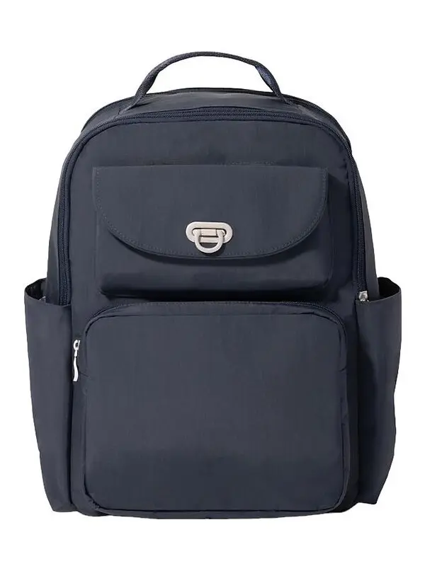 BAGGALLINI Coastal Flip Lock Laptop Backpack - French Navy
