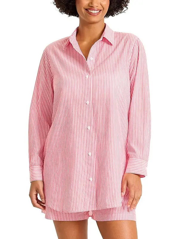 Tommy Bahama Cover Up Shirt - Citrus Coral