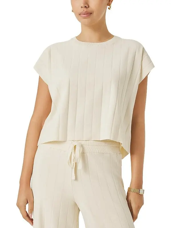 Splendid X @cellajaneblog Wide Rib Knit Top - Daybreak