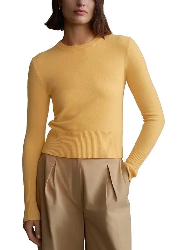 Jenni Kayne Leni Cashmere Sweater - Golden