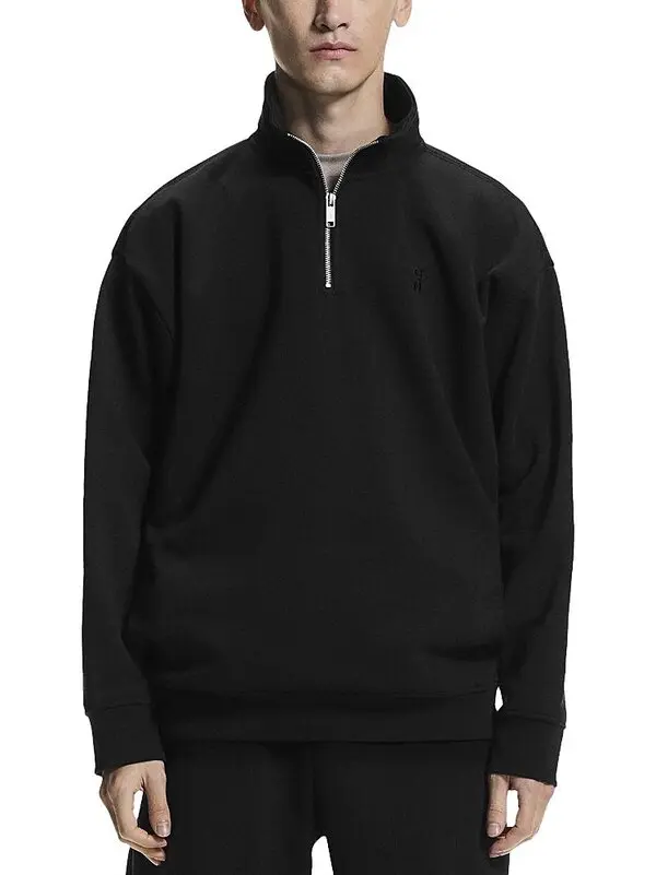 On Club Collective Quarter Zip Sweatshirt - Black