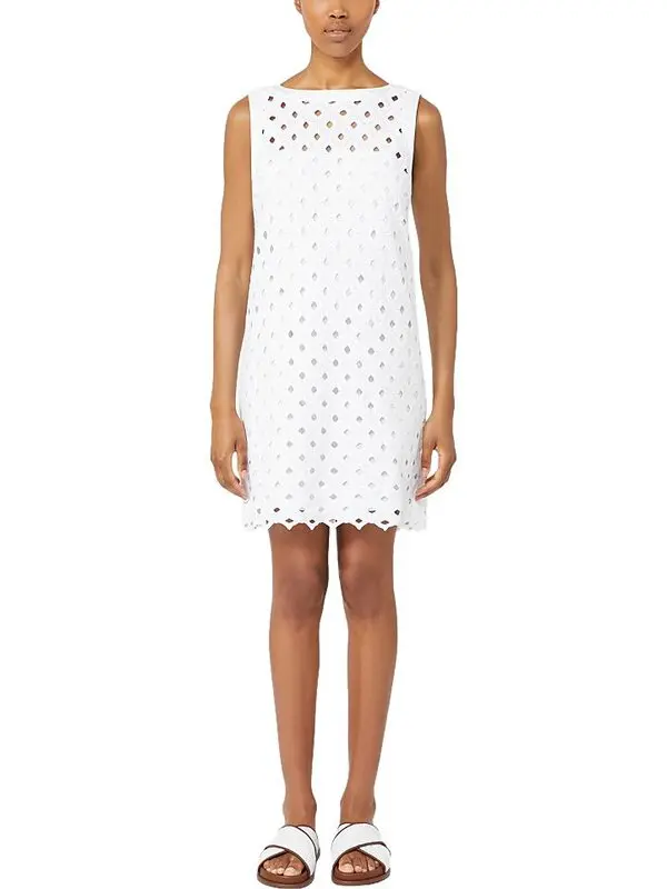 Max Mara Bchpesi Dress - Optical White