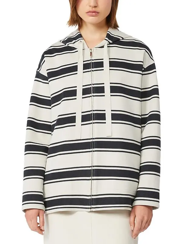 Max Mara Smmdream Striped Sweatshirt - Ultramarine