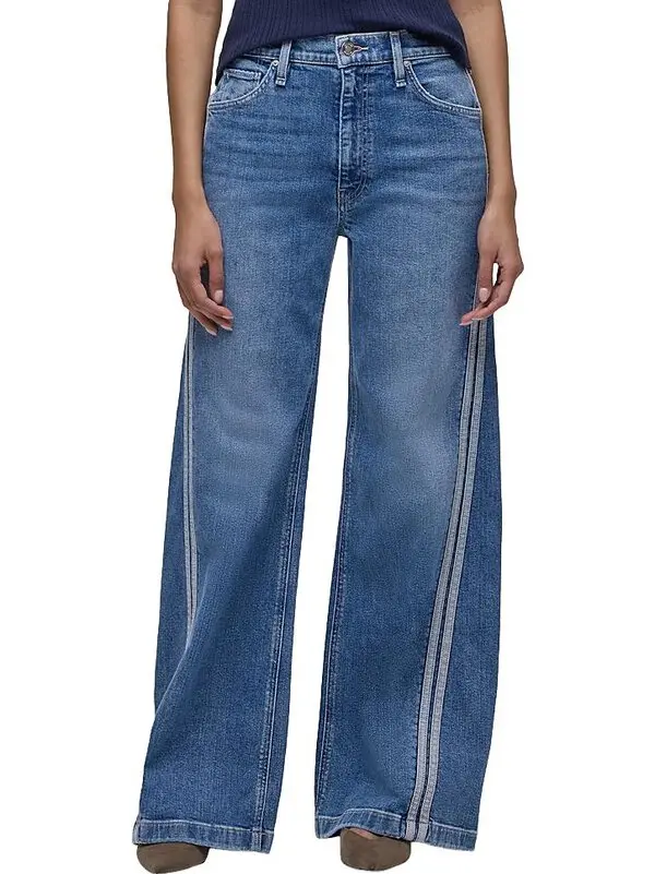 Hudson Jeans Jodie High-rise Wide-leg Jeans - National