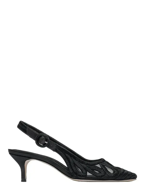 Bernardo Madinah Slingback Pumps - Black