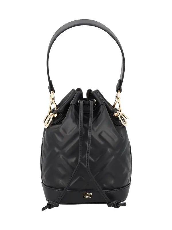 Fendi Mon Tresor Mini Bag - Black
