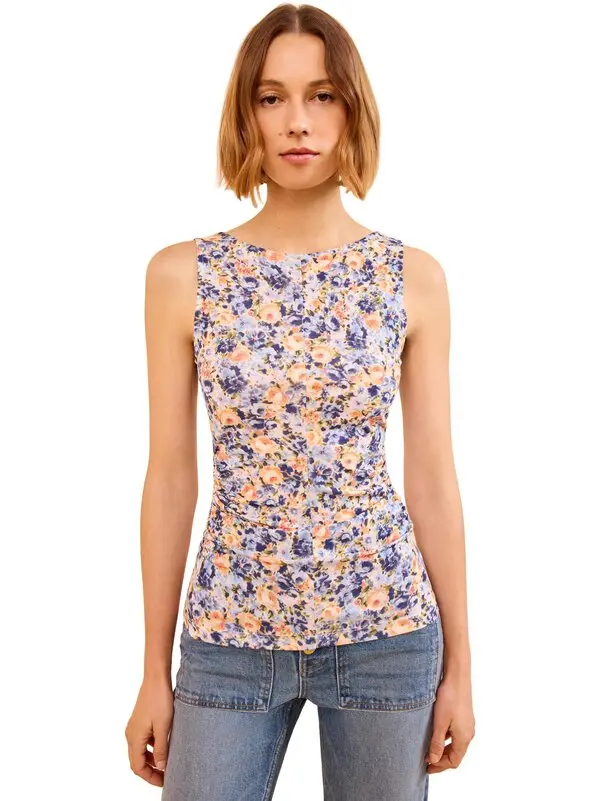 Ulla Johnson Loulou Jersey Top - Viola