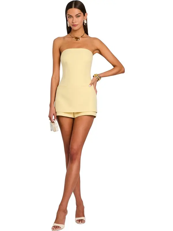 SEROYA Marsha Romper - Butter