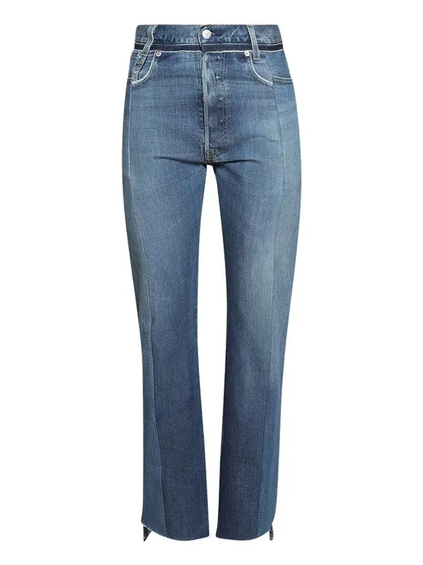 Vetements Iconic Cut-up Jeans Vintage Light Blue - Light  Blue