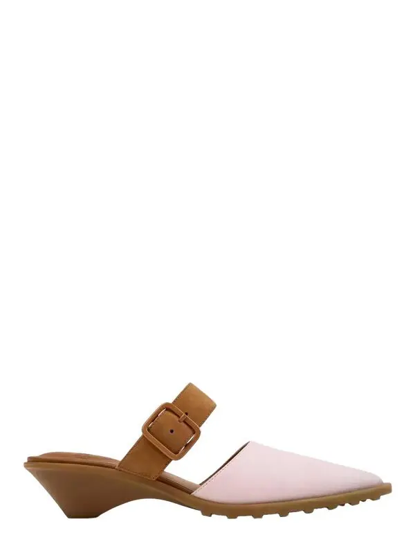 Camper Anita Strap Mules - Pink