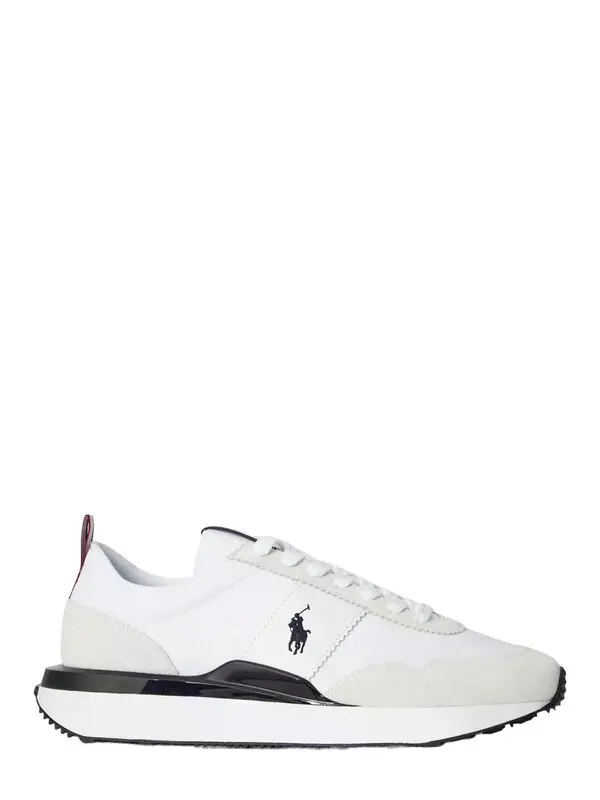 Polo Ralph Lauren Train 89 Oxford Suede Sneakers - White