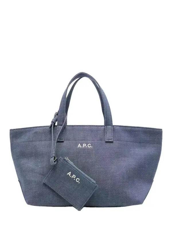 A.p.c. Small Drummer Tote Bag - Blue