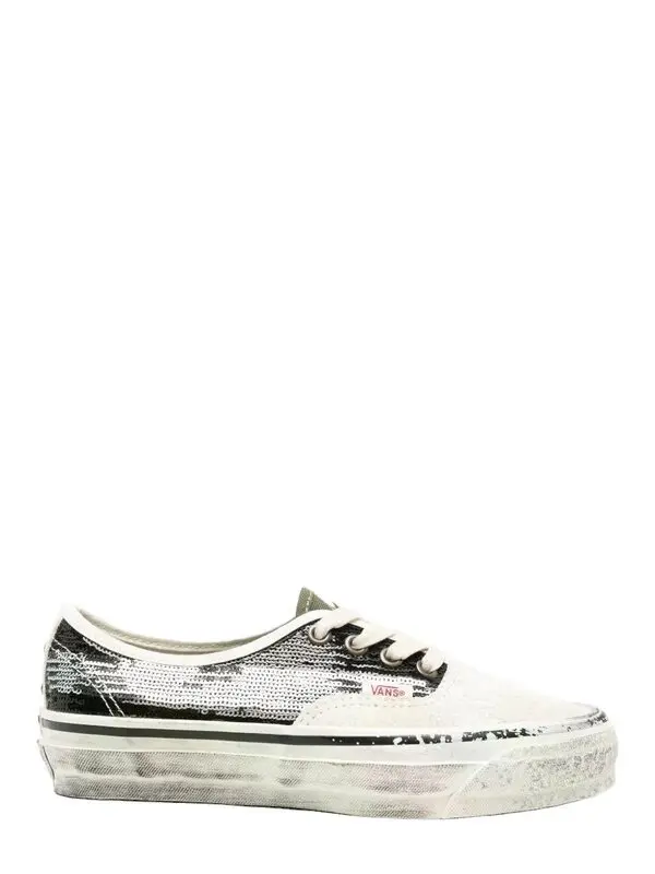 VANS Authentic Sequin-embellishment Sneakers - White