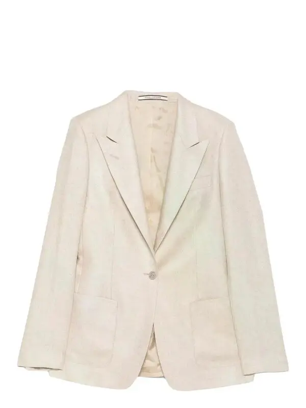 Tagliatore Parigi Pocket Blazer - Neutrals