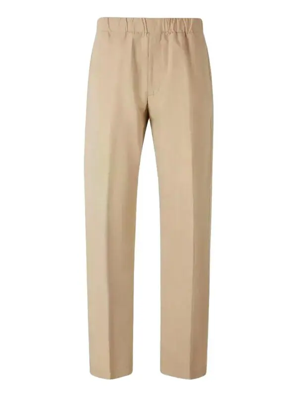 LARDINI Elasticated-waist Trousers - Neutrals