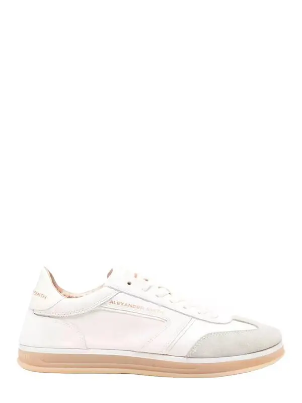 ALEXANDER SMITH Leather Sneakers - White