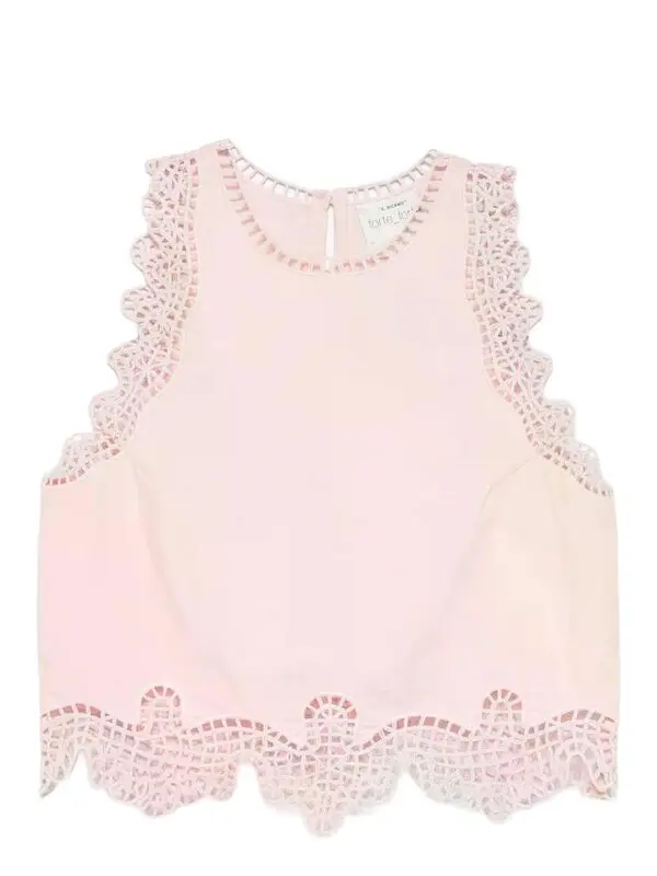 FORTE_FORTE Sleeveless Blouse - Pink