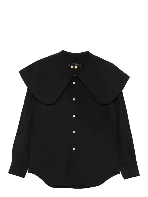 Comme Des Garçons Oversized-collar Shirt - Black