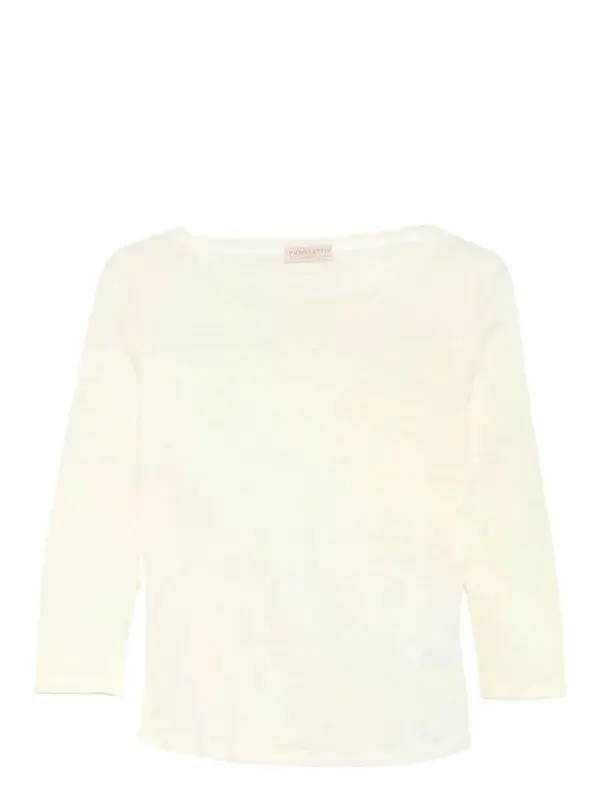 PUROTATTO Long-sleeve Top - Yellow
