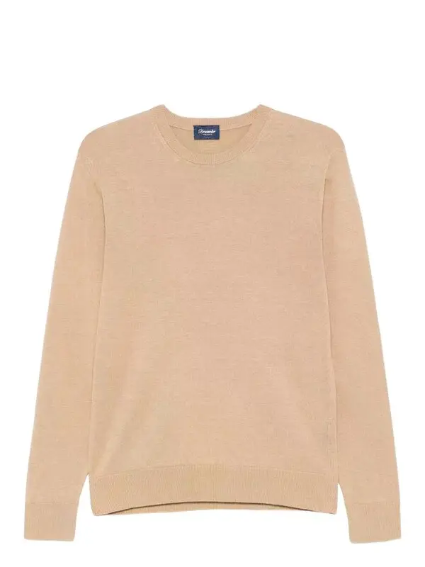 DRUMOHR Crew-neck Sweater - Neutrals
