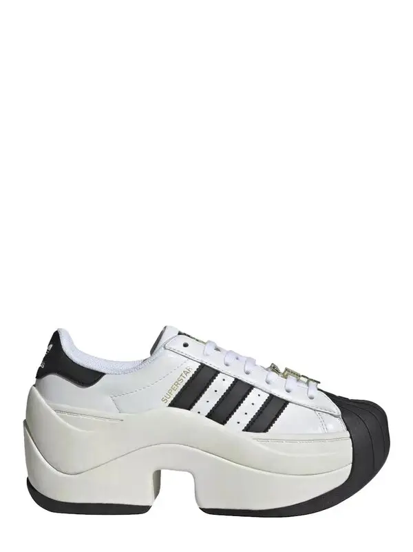 Adidas Stripes Superstar Sneakers - White
