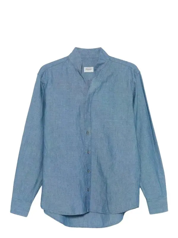 DRUMOHR Long-sleeved Shirt - Blue