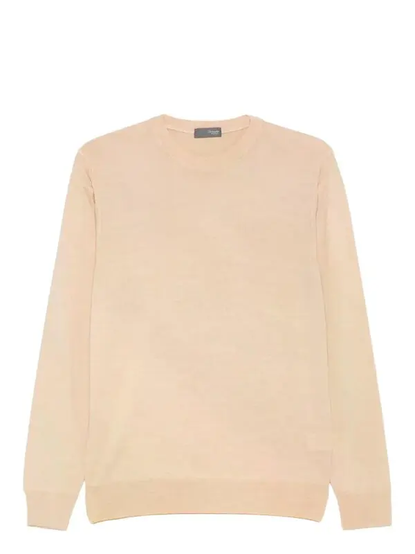 DRUMOHR Crew-neck Wool Sweater - Neutrals
