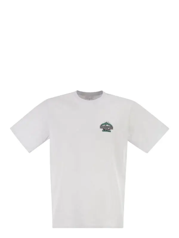 Patagonia Great Waves Responsibili-tee Logo Print T-shirt - White