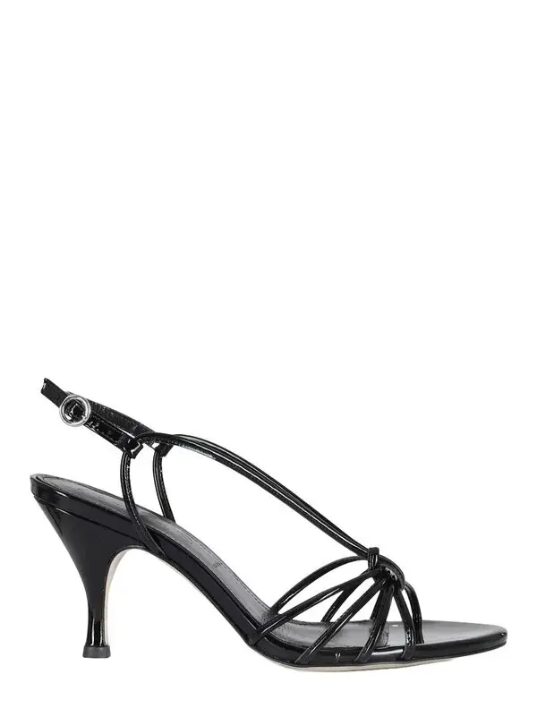 AeydĒ Knot Strap Pumps - Black