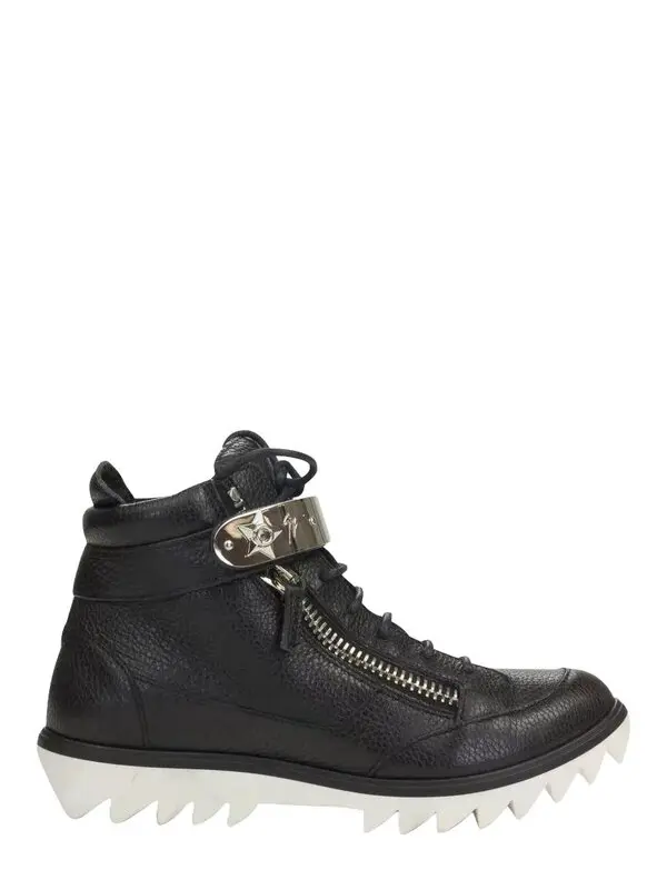 GIUSEPPE ZANOTTI Blitz Lindos Vague Sneakers - Black