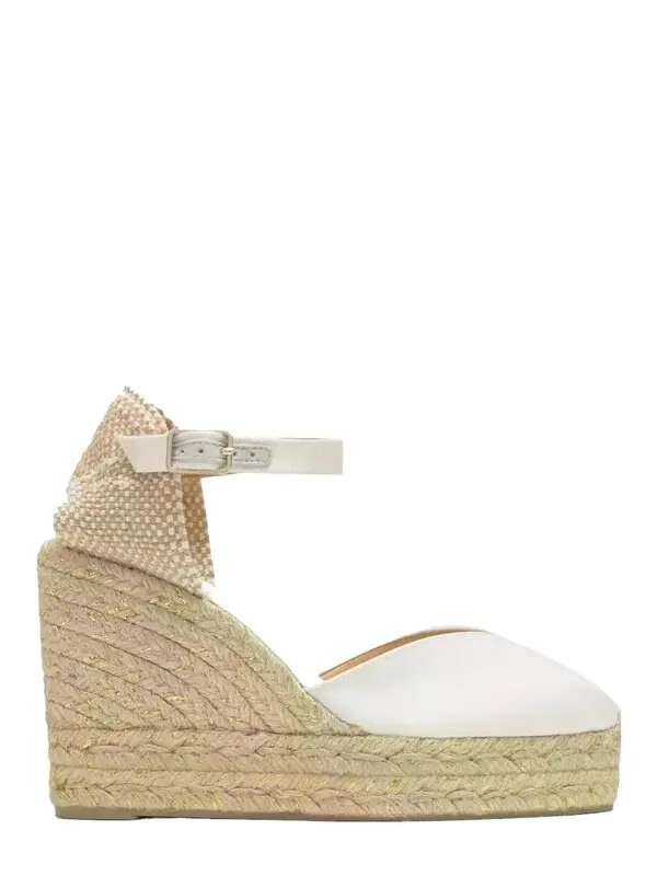 CastaÑer Platform Ankle Strap Espadrilles - Neutrals