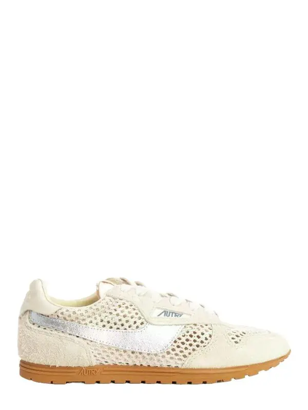AUTRY Windspin Knitted-panel Sneakers - Neutrals