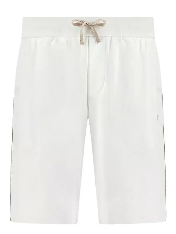 Paul & Shark Drawstring Shorts - White