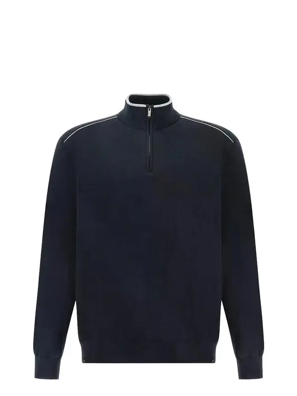Paul & Shark Half-zip Sweatshirt - Blue