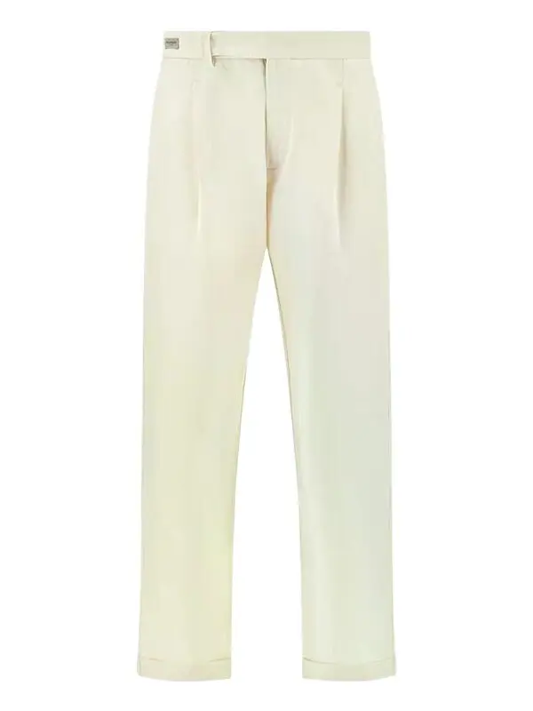 Paul & Shark Pleated Chino Trousers - Neutrals
