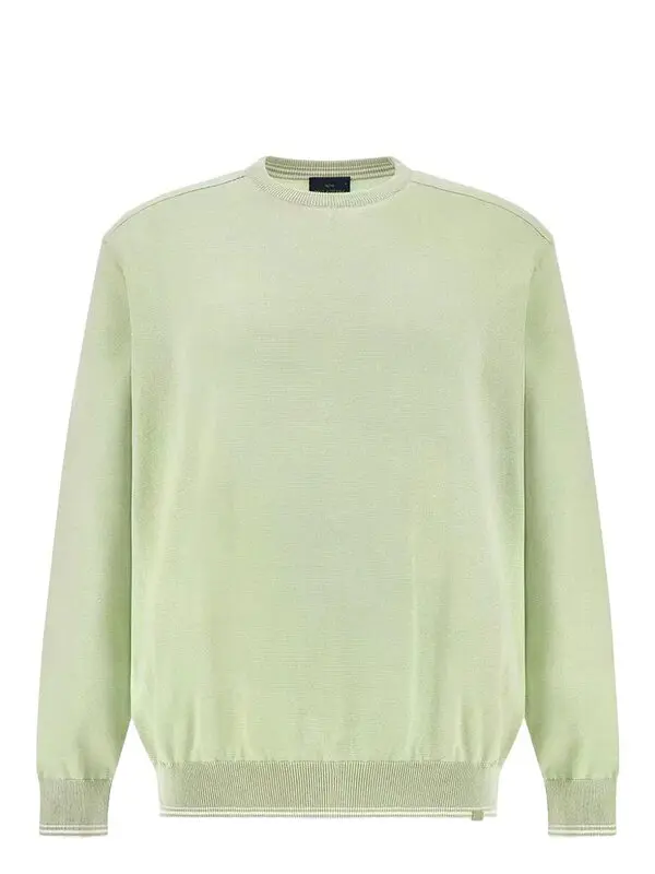 Paul & Shark Crew-neck Cotton Sweater - Neutrals