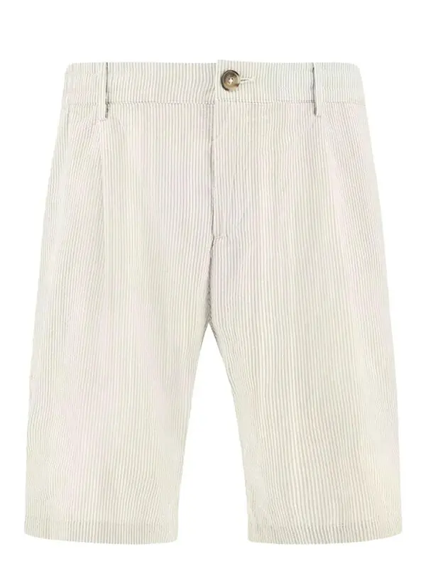 Paul & Shark Stripe-pattern Shorts - Neutrals