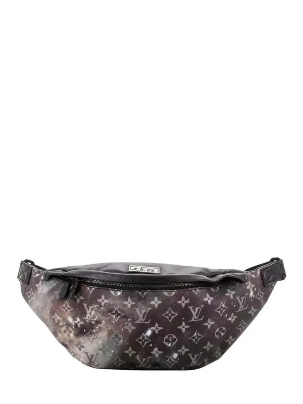 LOUIS VUITTON Discovery Bumbag Limited Edition Monogram Galaxy Canvas - Black