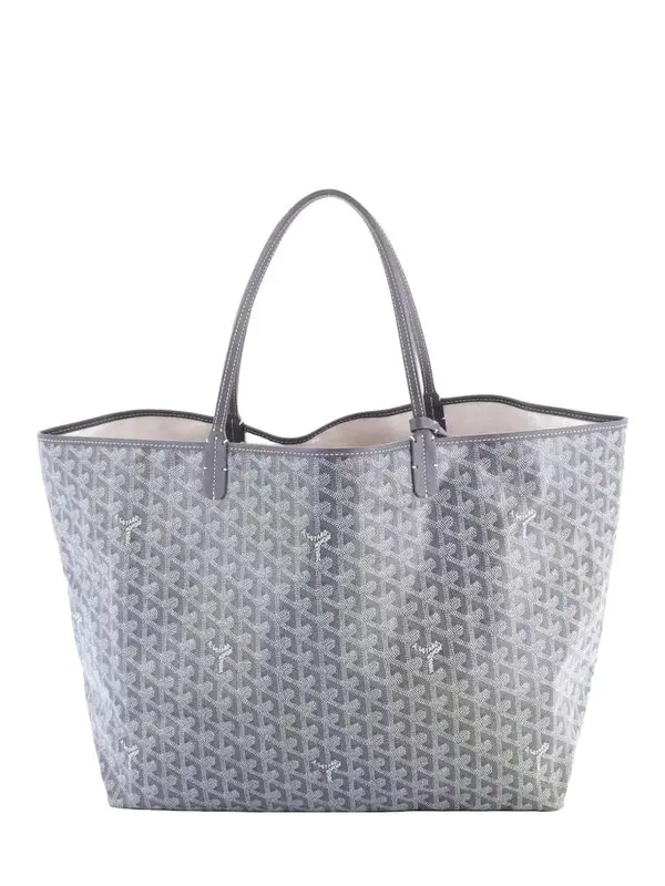 Goyard Saint Louis Coated Canvas Gm Tote Bag - Grey