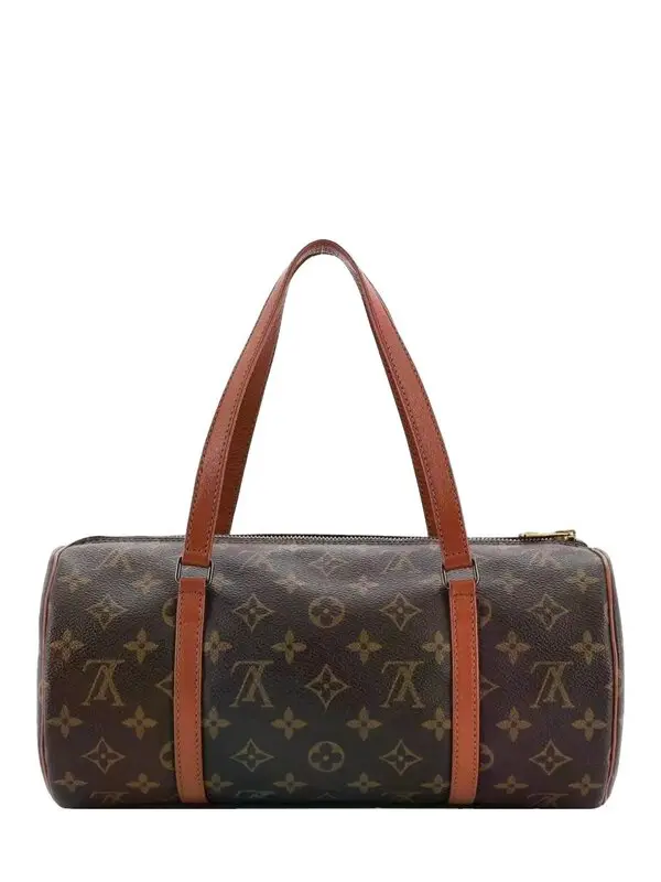 LOUIS VUITTON Papillon Handbag Monogram Canvas 30 - Brown