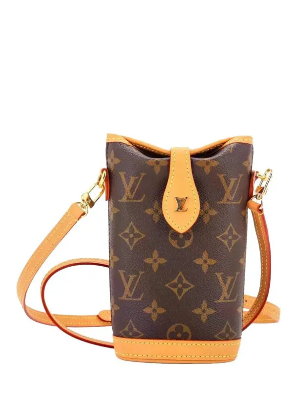 LOUIS VUITTON Fold Me Pouch Monogram Canvas Crossbody Bag - Brown